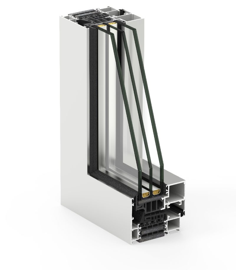 Système COR 80 – Ouvrant Caché – Alufab